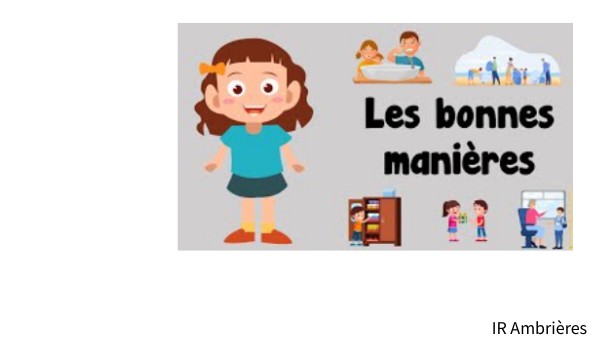 LES BONNES MANIERES