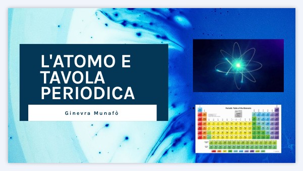 presentazione scienze | Genially