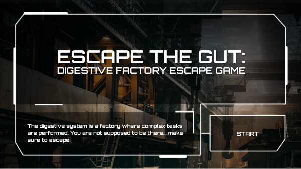 FACTORY ESCAPE GAME | Genially
