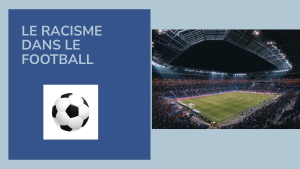 Racisme dans le foot | Genially