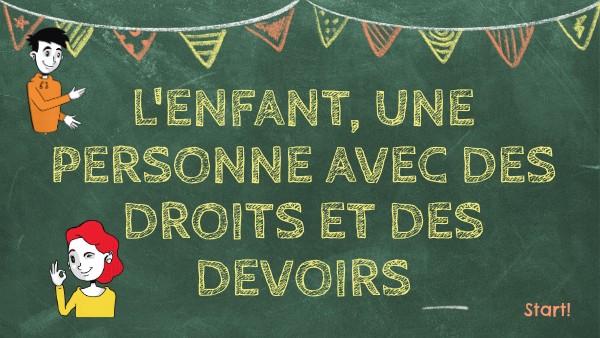 EMC L'enfant une personne avec des droits et des devoirs