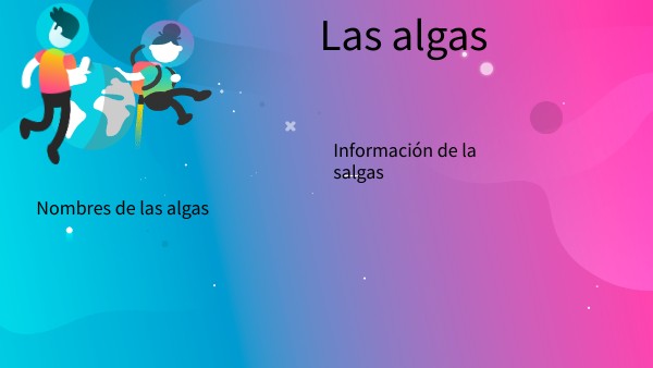 Pesentación tipos de algas | Genially
