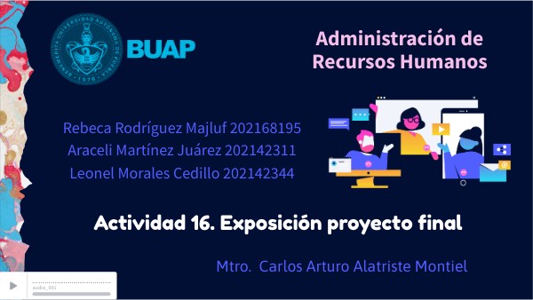 Act. 16 Exposición de propuesta | Genially