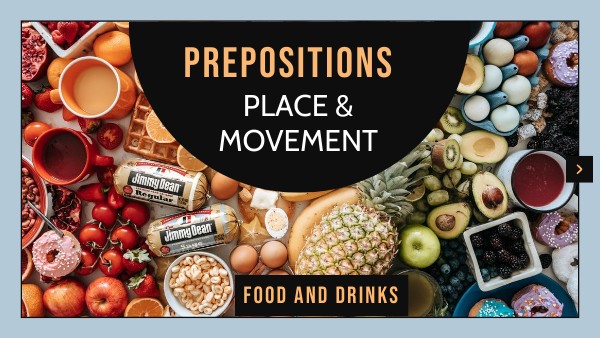 PREPOSITIONS: PLACE & MOVEMENT | Genially