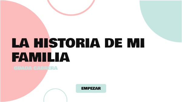 historia de familia