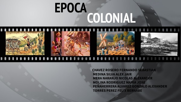 EPOCA COLONIAL
