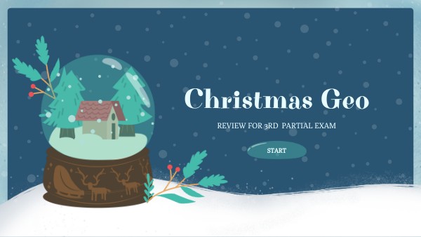 Geo CHRISTMAS ESCAPE ROOM | Genially