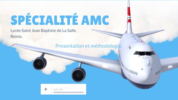 Spé AMC Programme | Genially