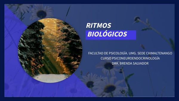 RITMOS BIOLÓGICOS | Genially