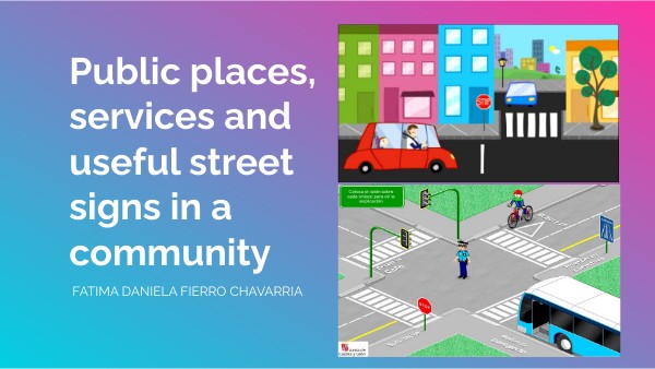 Public places, services and signs | Genially