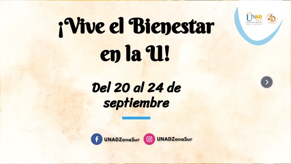 Bienestar 20 - 24 septiembre | Genially