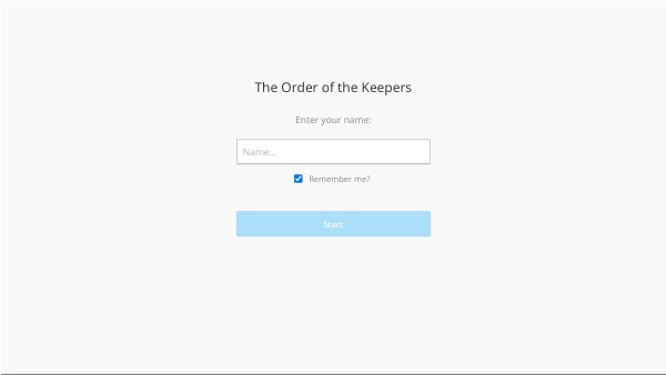 The Order of the Keepers | Genially