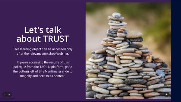 On Trust - Practice | Genially