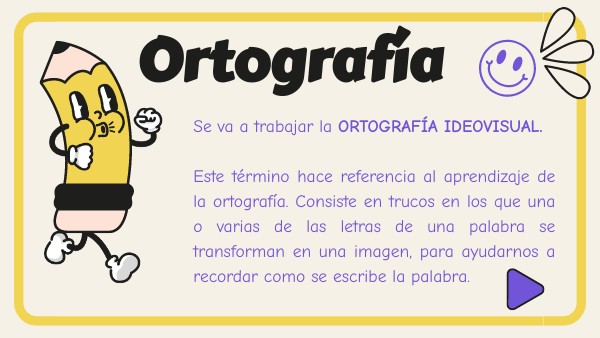 Ortografía Ideovisual | Genially