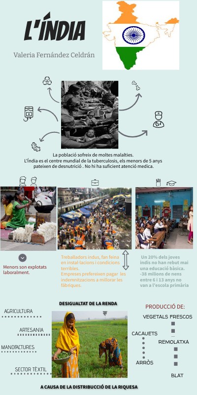 INFOGRAFiA DE L'ÍNDIA.