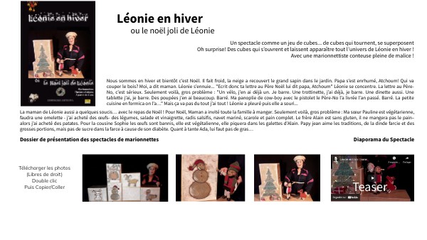 Léonie en hiver | Genially