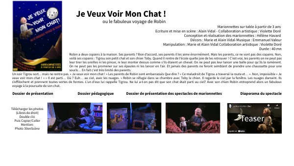 Je veux voir mon chat ! | Genially