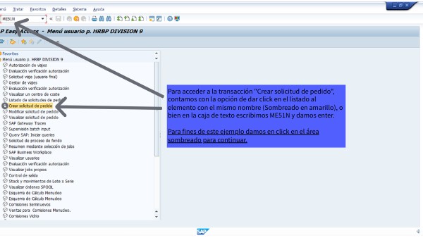 SAP M51N Colores adecuados