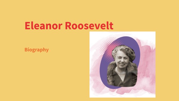 Eleanor Roosevelt, first part