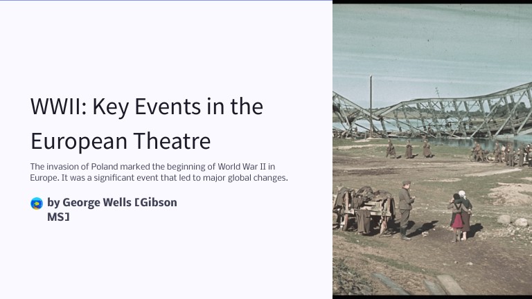 WWII-EUROPEAN THEATRE | Genially