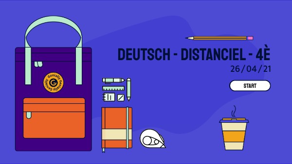 Allemand 4ème | Genially