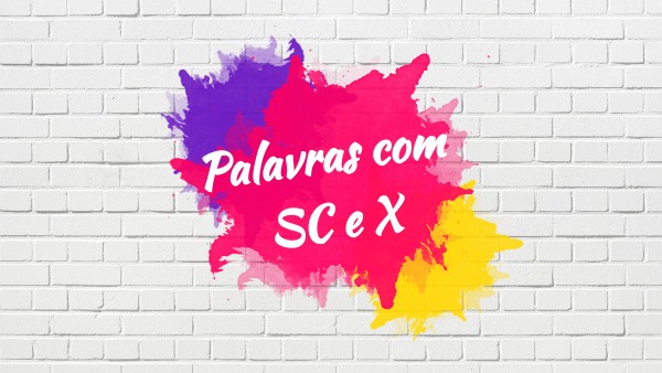 Palavras com SC e X | Genially