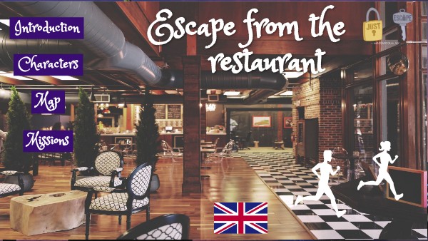 Scape from the restaurant | Genially