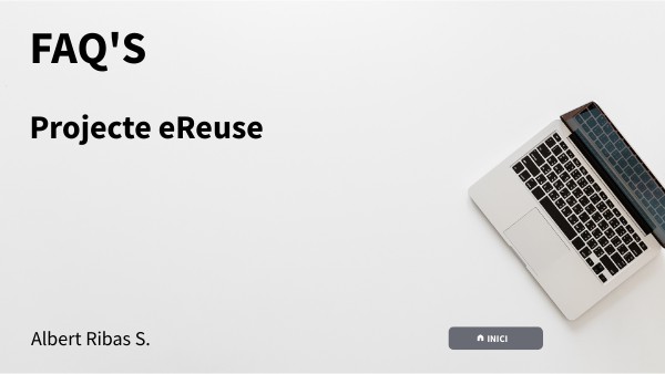 FAQ'S eReuse