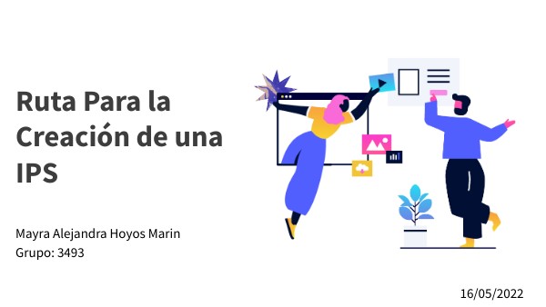 RUTA PARA LA CREACIÓN DE UNA IPS | Genially