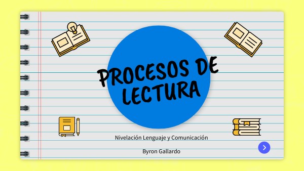 Procesos de lectura | Genially