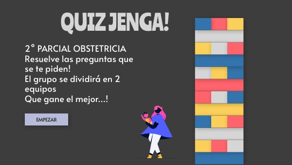 QUIZ JENGA "OBSTETRICIA"