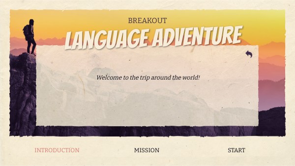 Language Day - BREAKOUT ADVENTURE