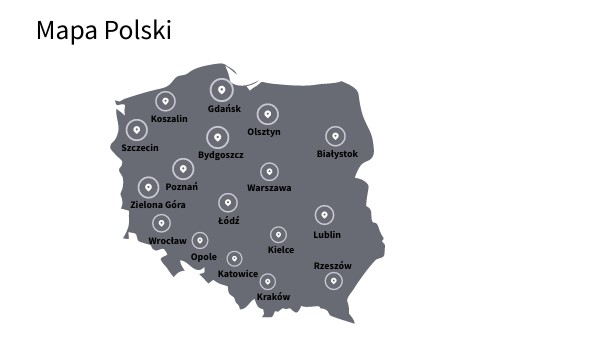 Mapa Polski | Genially