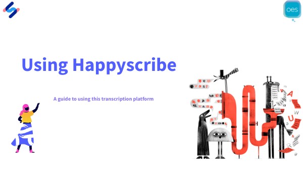 Using Happyscribe