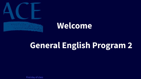 First day | Genially