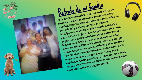Presentacion de mi familia | Genially