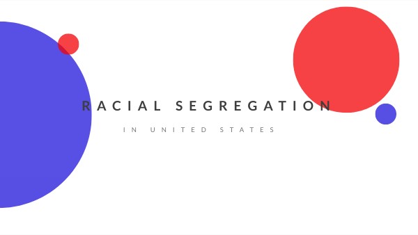 HISTORY OF RACIAL SEGREGATION | Genially