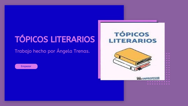 topicos literarios | Genially
