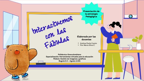 Interactuemos con las fábulas 1º | Genially