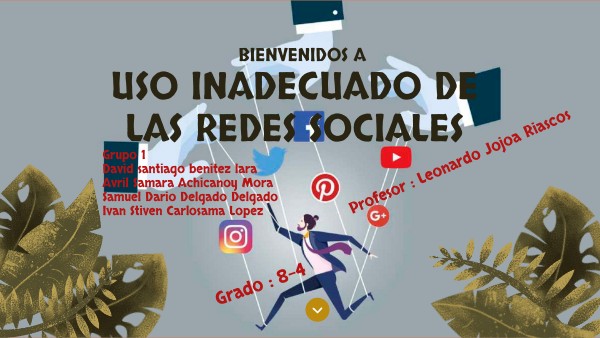 Uso inadecuado de las redes soci