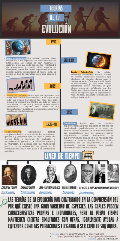 TEORIAS DE LA EVOLUCION | Genially