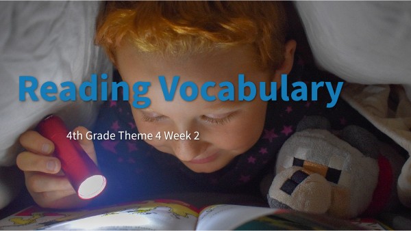 Reading Vocabulary Week 2