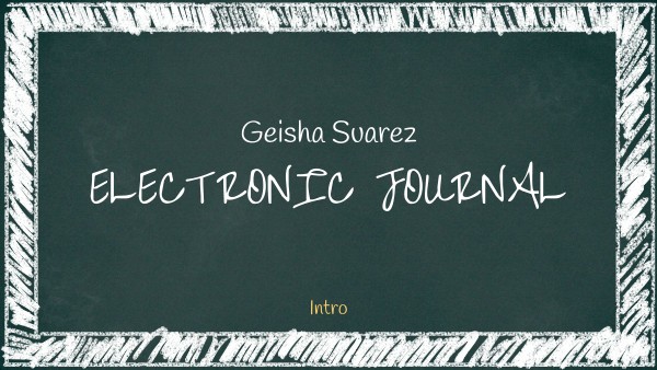 Electronic journal_Geisha Suarez