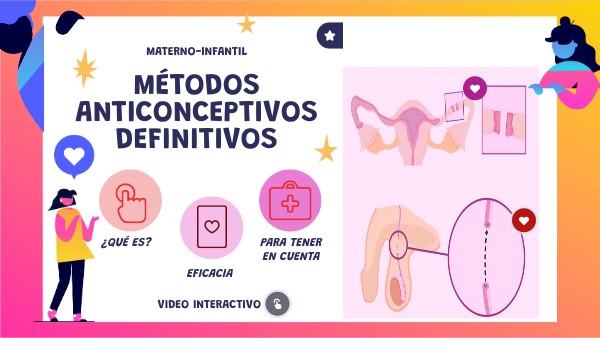 MÉTODO ANTICONCEPTIVO DEFINITIVO