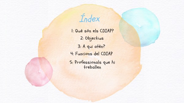 PRESENTACIÓ CDIAP | Genially