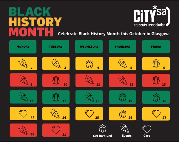 Black History Month 23 Calendar