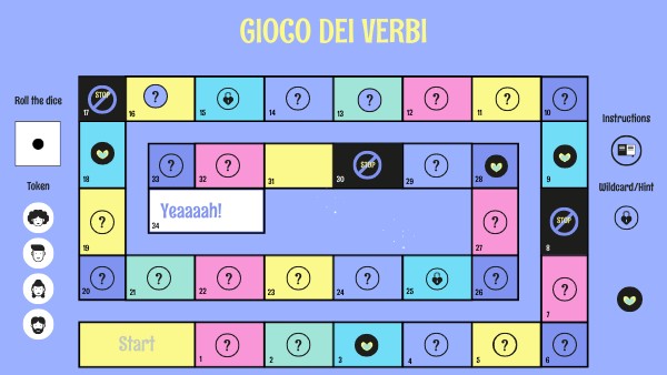 GIOCO DEI VERBI | Genially