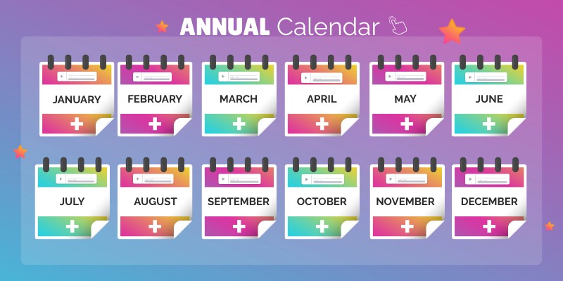 ANNUAL CALENDAR | Genially