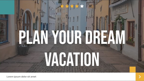 Dream Vacation Project | Genially