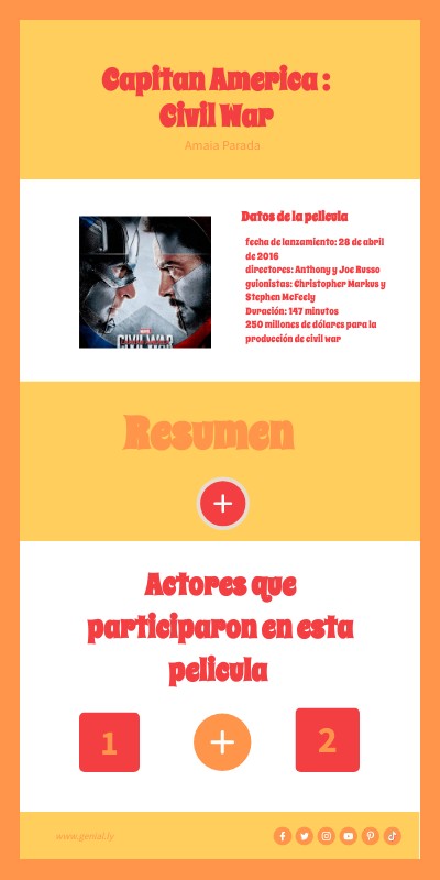 Amaia Parada civil war | Genially